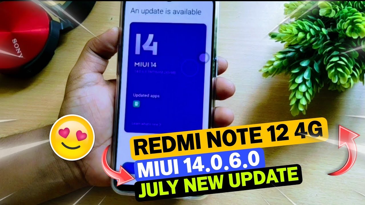 Redmi Note 12 4G Miui 14.0.6.0 New Update | Redmi Note 12 4G July 2023 ...