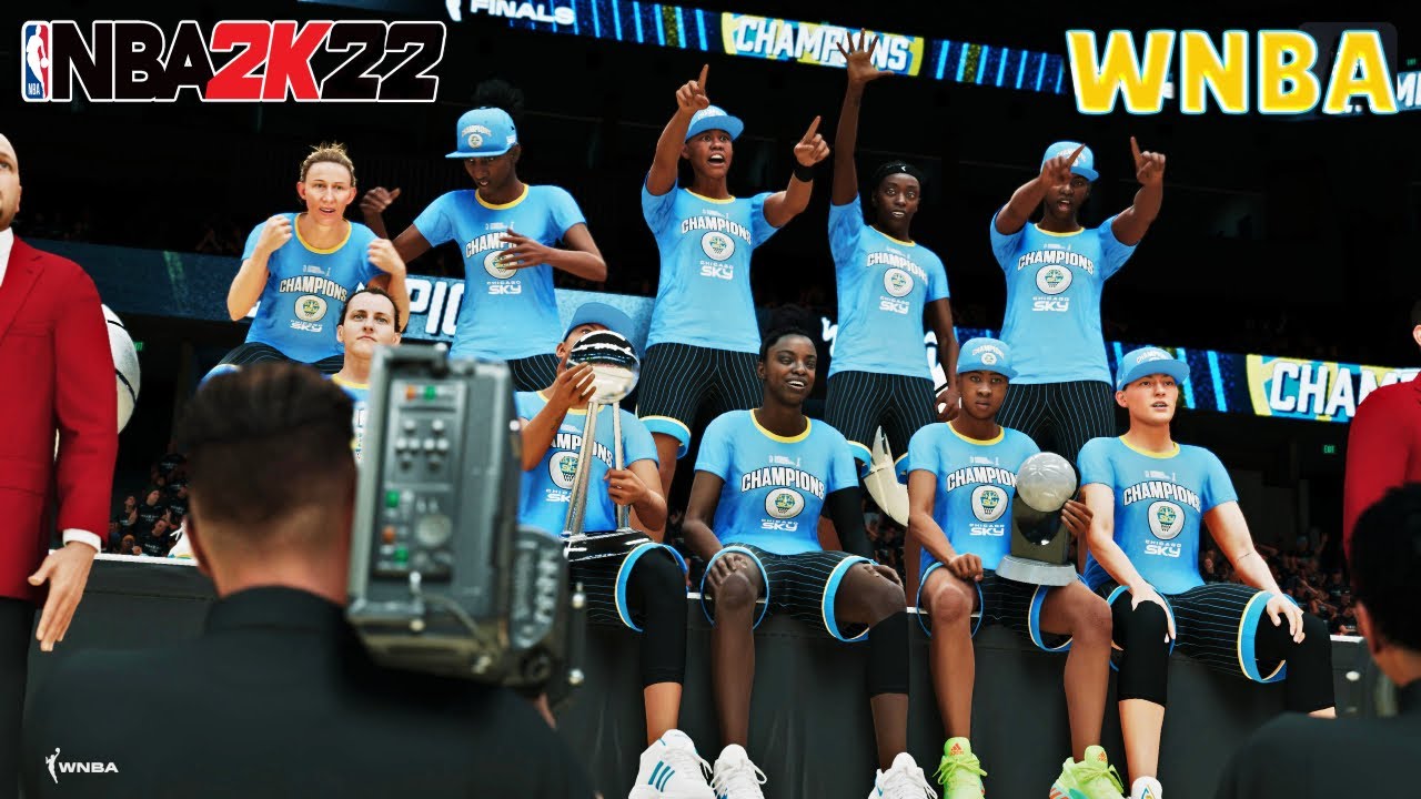 NBA 2K22 My WNBA Career Championship Game - YouTube