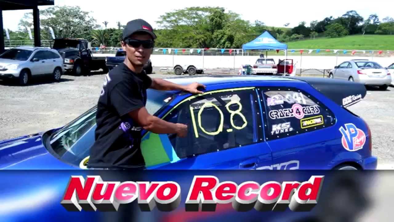 DRAG PANAMÁ -Nuevo Record- 4 cil- N/A -Tracción Delantera - YouTube