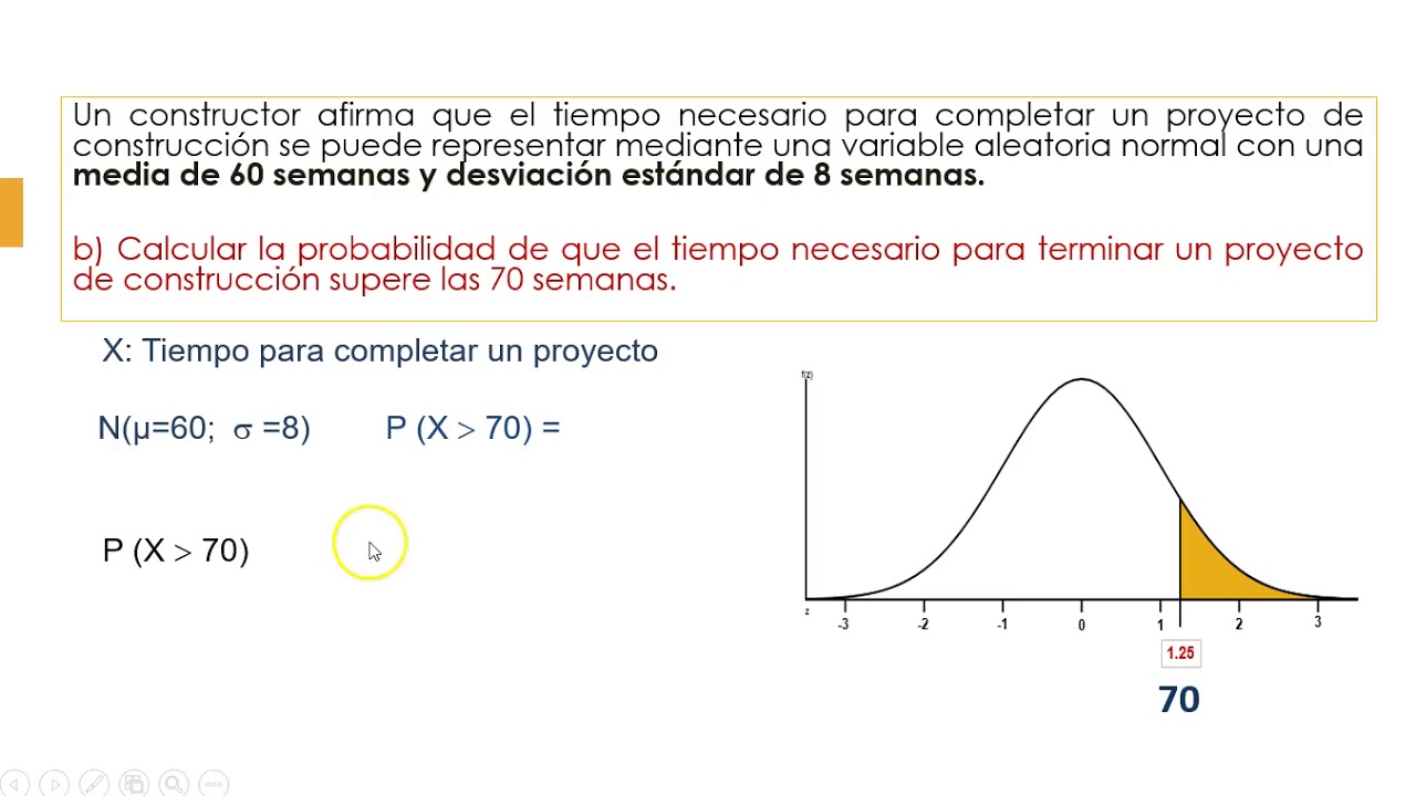 Ejercicios de distribución Normal usando Excel - YouTube