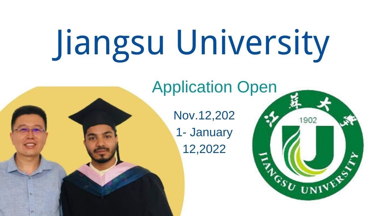 Jiangsu University admission open - YouTube