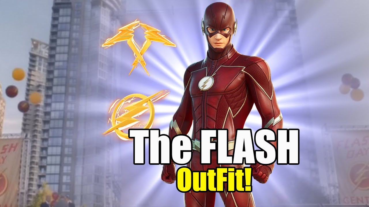 Fortnite Skin Spotlight | The Flash Outfit! # ...
