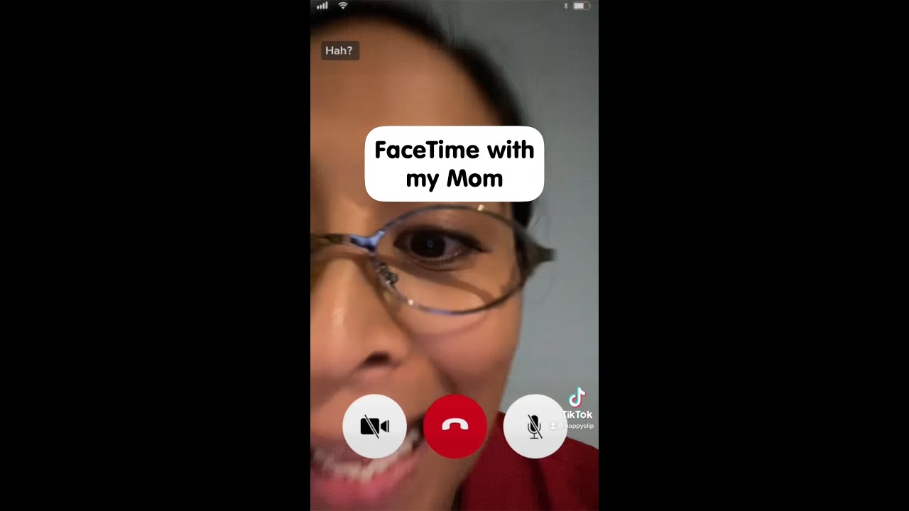 FaceTime with my Mom #shorts - YouTube