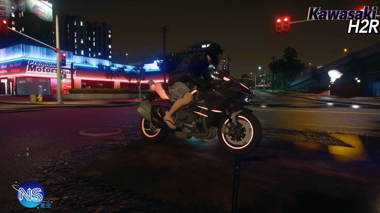 🌠StarrySky [FiveM] | 🛵Kawasaki H2R 4K - YouTube