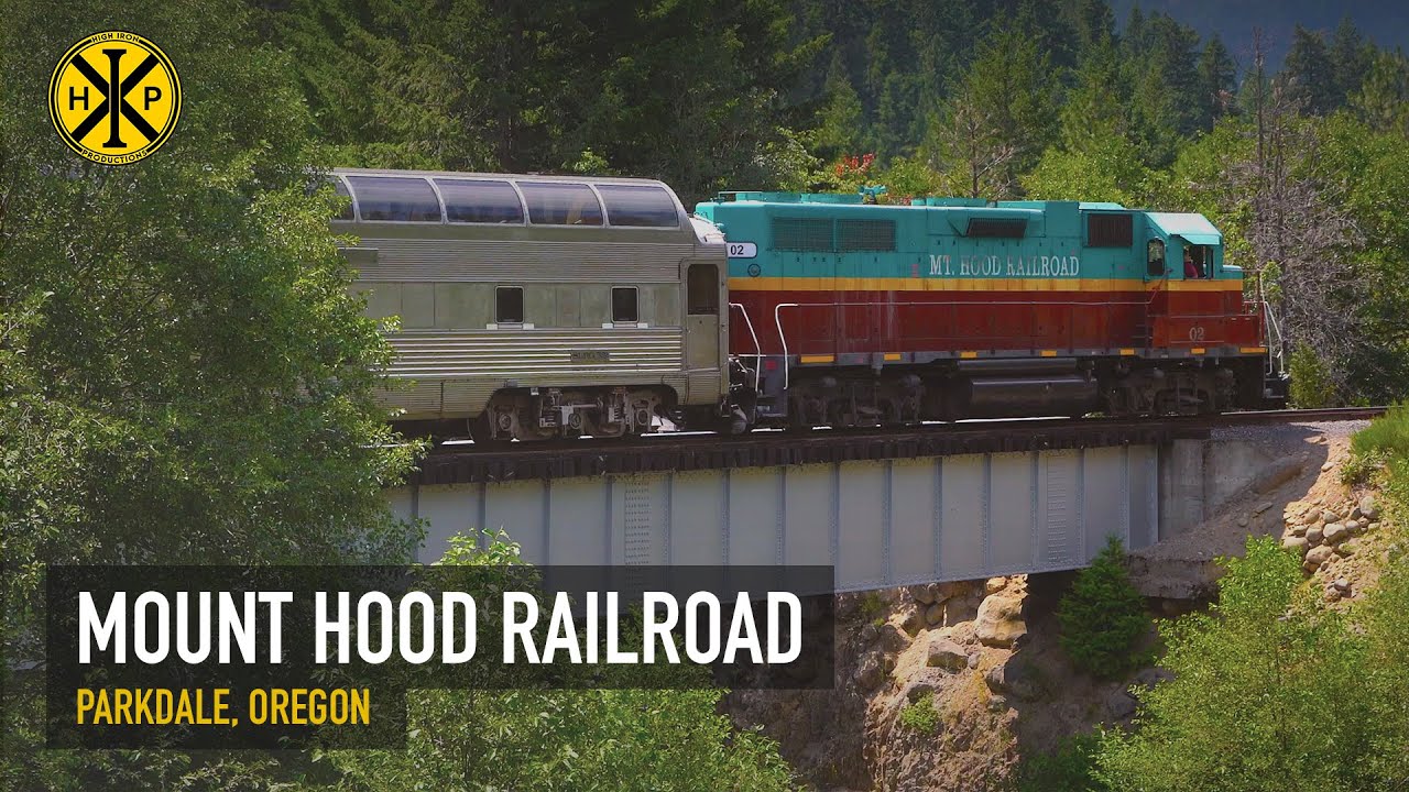 Northbound on the Mount Hood Railroad - YouTube