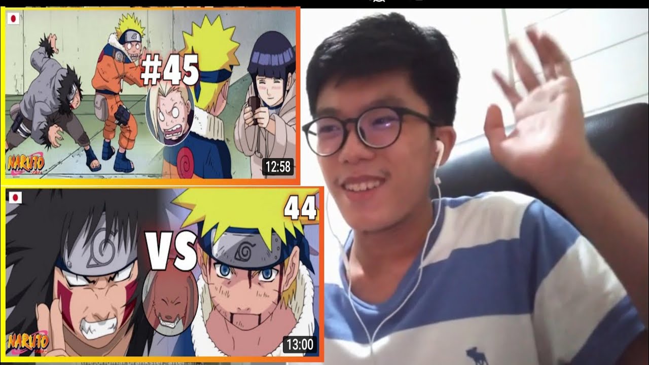 Naruto Episode 44 & 45 | Naruto vs Kiba, Surprise Attack! Naruto's ...
