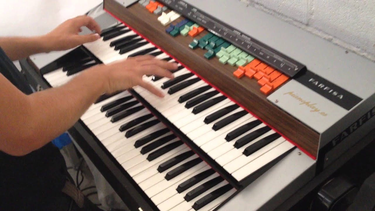 black is black - FARFISA VIP 233 - YouTube