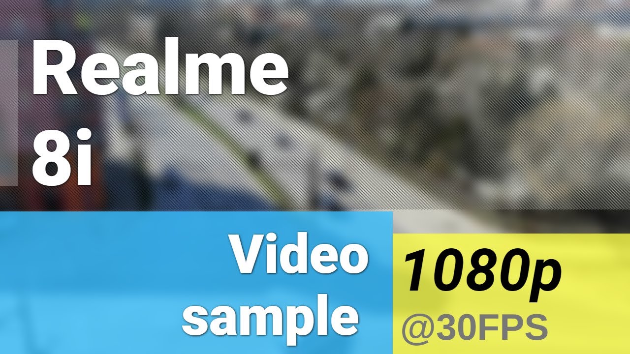 FullHD 1080p 30fps (main camera) - Realme 8i video sample