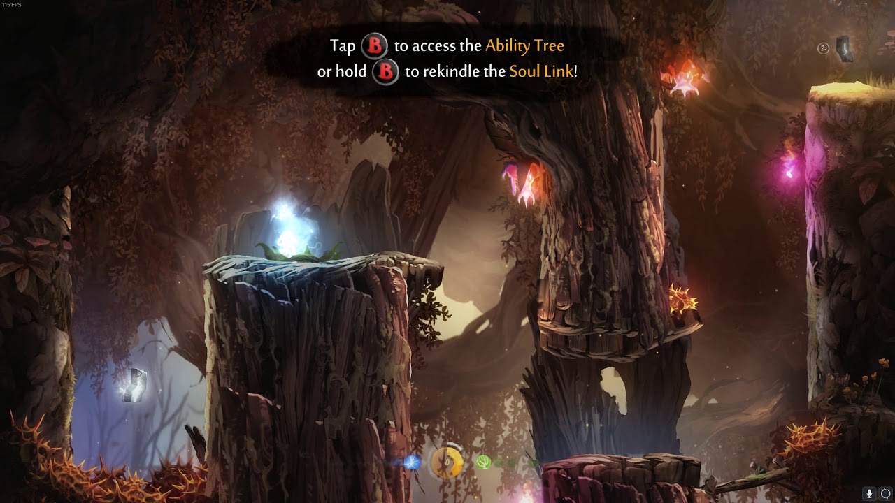 Ori and the Blind Forest 2- The Spirit Tree and remembering how Soul ...