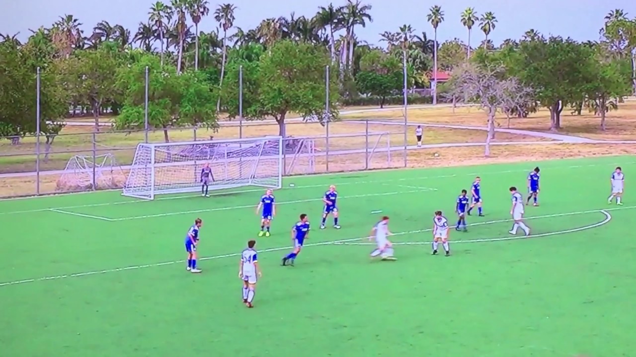 Season 17-18 Game 20 Matthew Antolinez #59 3rd Hat Trick! Kendall SC vs ...