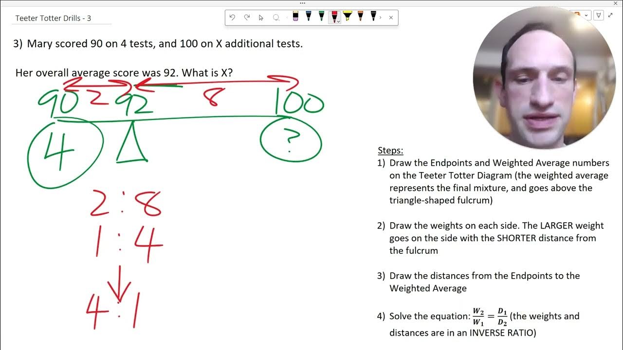Example 3: Teeter Totter Timesaver for Weighted Averages / Mixtures ...