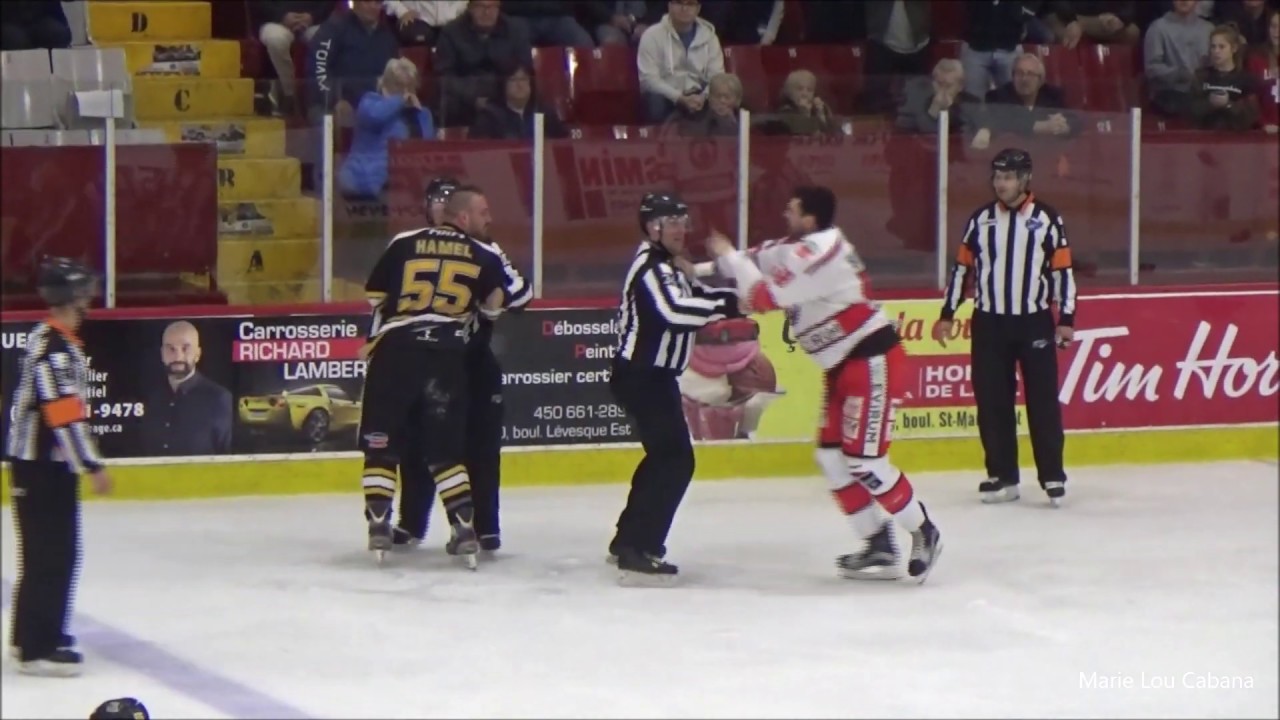 Patrick Bordeleau vs Dave Hamel - YouTube