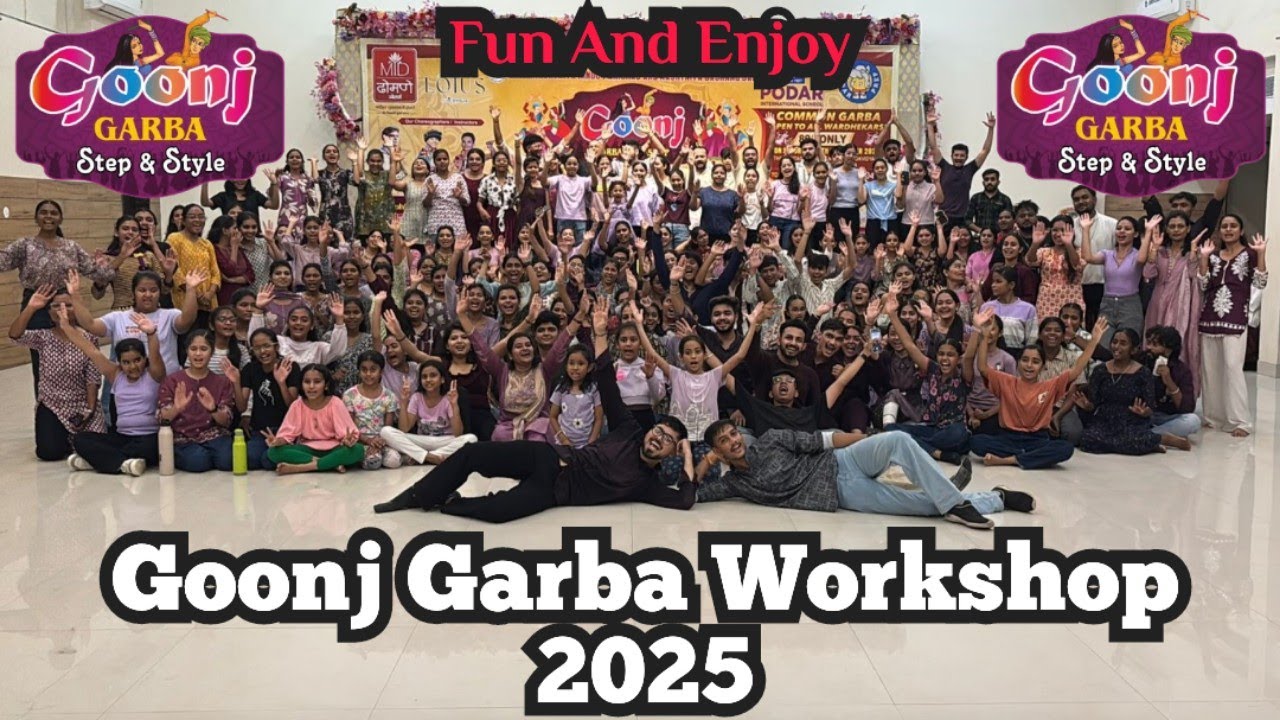 Garba Workshop 2025 | Wardha Navratri 2025 | Goonj Garba Wardha | Garba ...