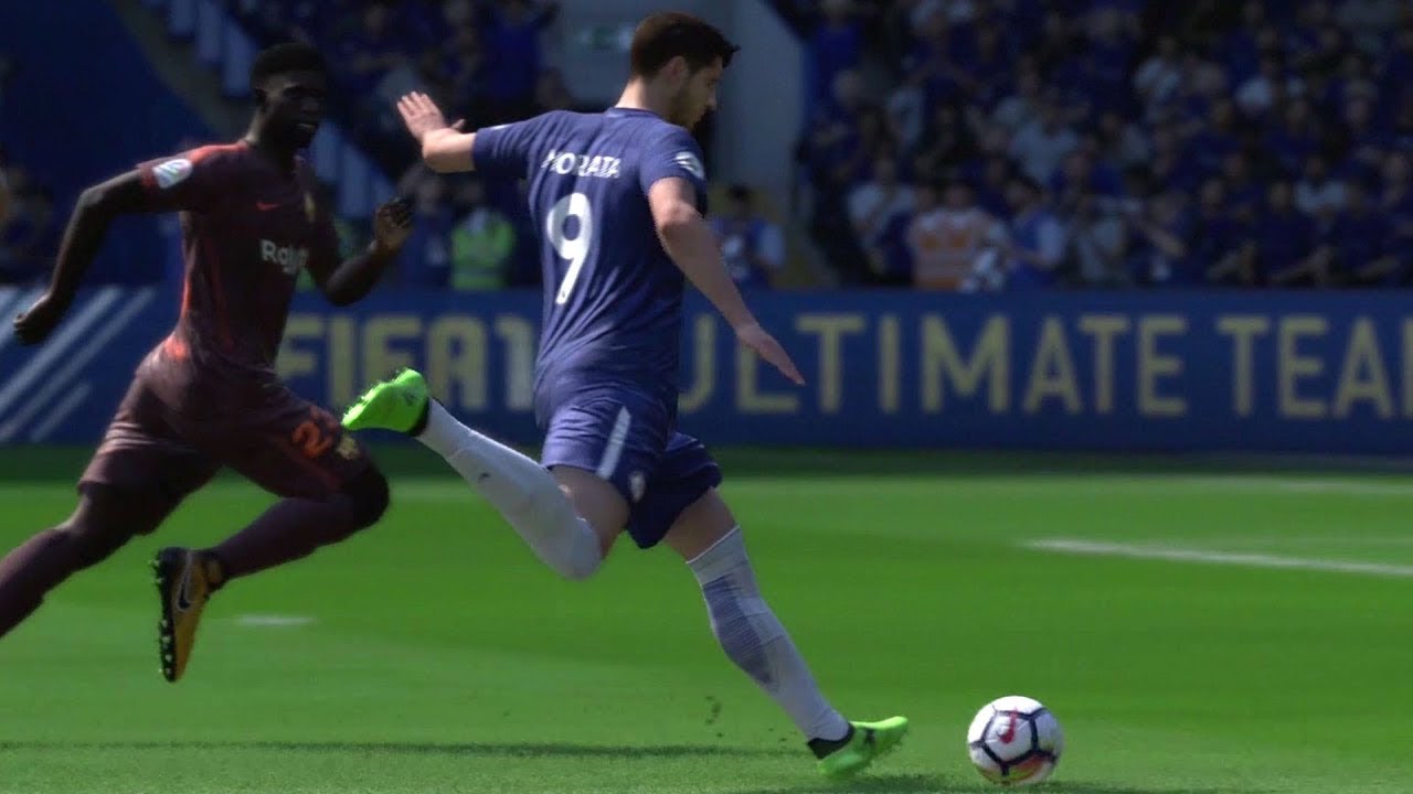 FIFA 18 - Chelsea vs FC Barcelona - Gameplay (HD) [1080p60FPS] - YouTube