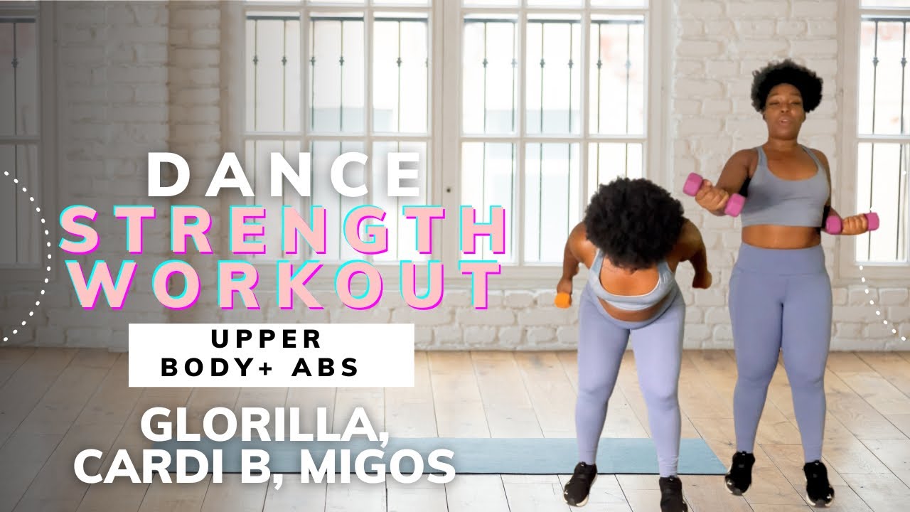 Hip Hop Strength Workout | Cardi B, GloRilla, Migos |Upper body and Abs ...