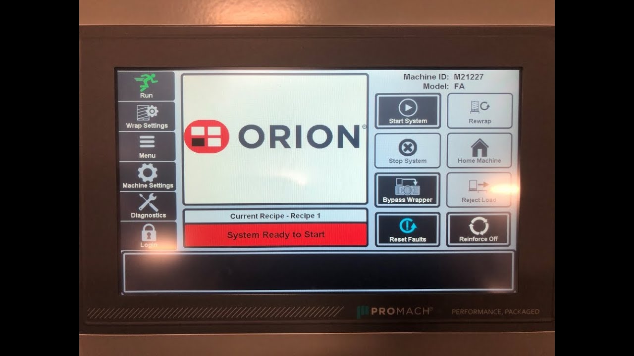 User Friendly Touchscreen HMI - Orion IntelleVue HMI - YouTube