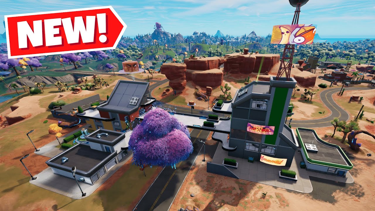 Fortnite NEW Butter Bloom (Map Update) - YouTube