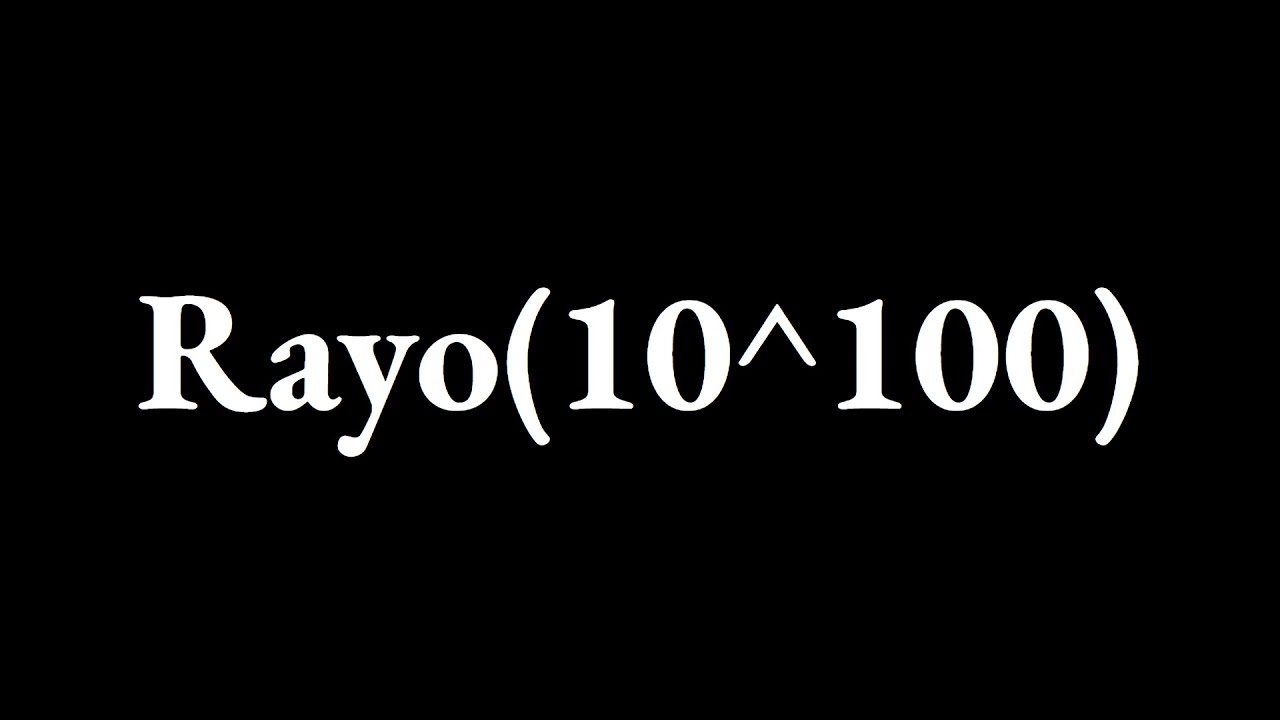 Rayo talks about Rayo's Number (Agustin Rayo Interview 2007) - YouTube