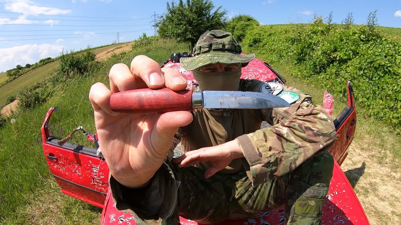 MORAKNIV Classic No 1/0 - CARBON STEEL - MORA DESTRUCTION TEST - UNTIL ...