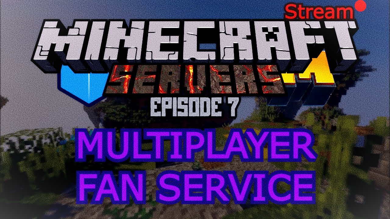 Minecraft Multiplayer Event "playing with fans" - YouTube