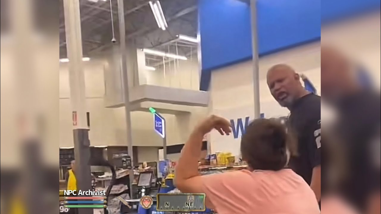 Carriage-Bound Sload Ejected From Village Walmart | Oblivion NPC - YouTube