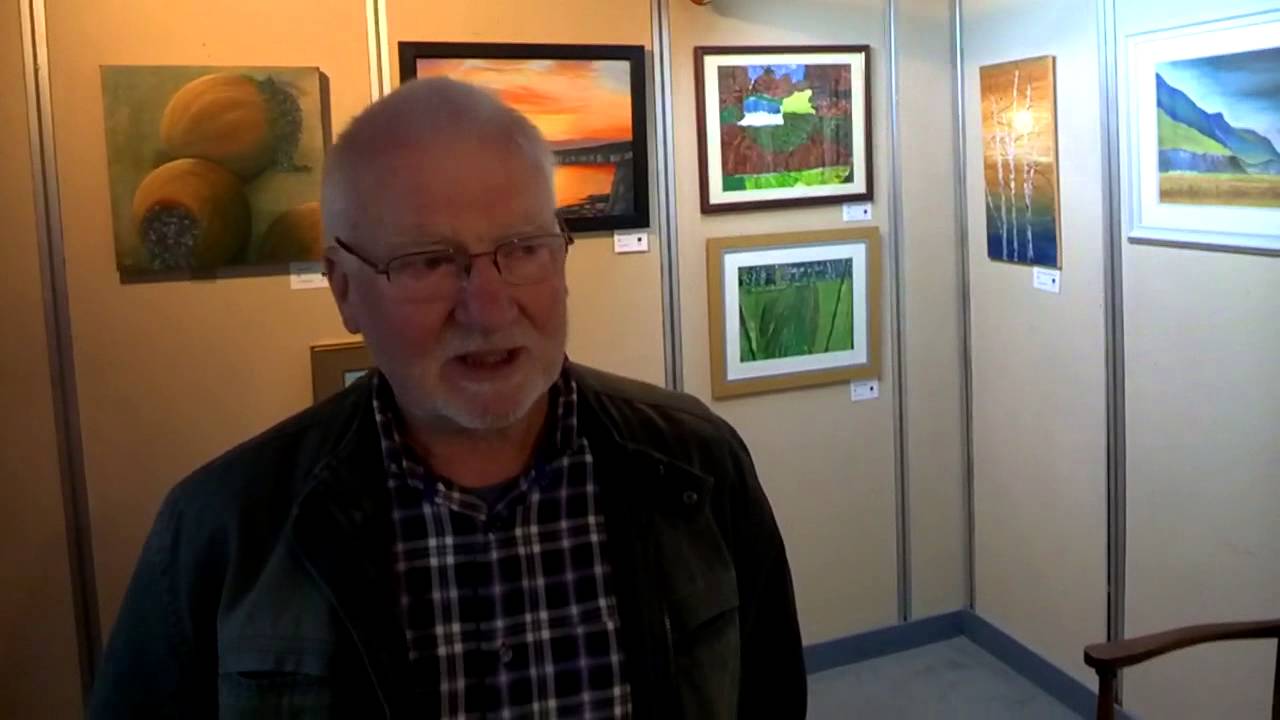 Ken Haslar talking about WBAS ~ Watford & Bushey Arts Society - YouTube
