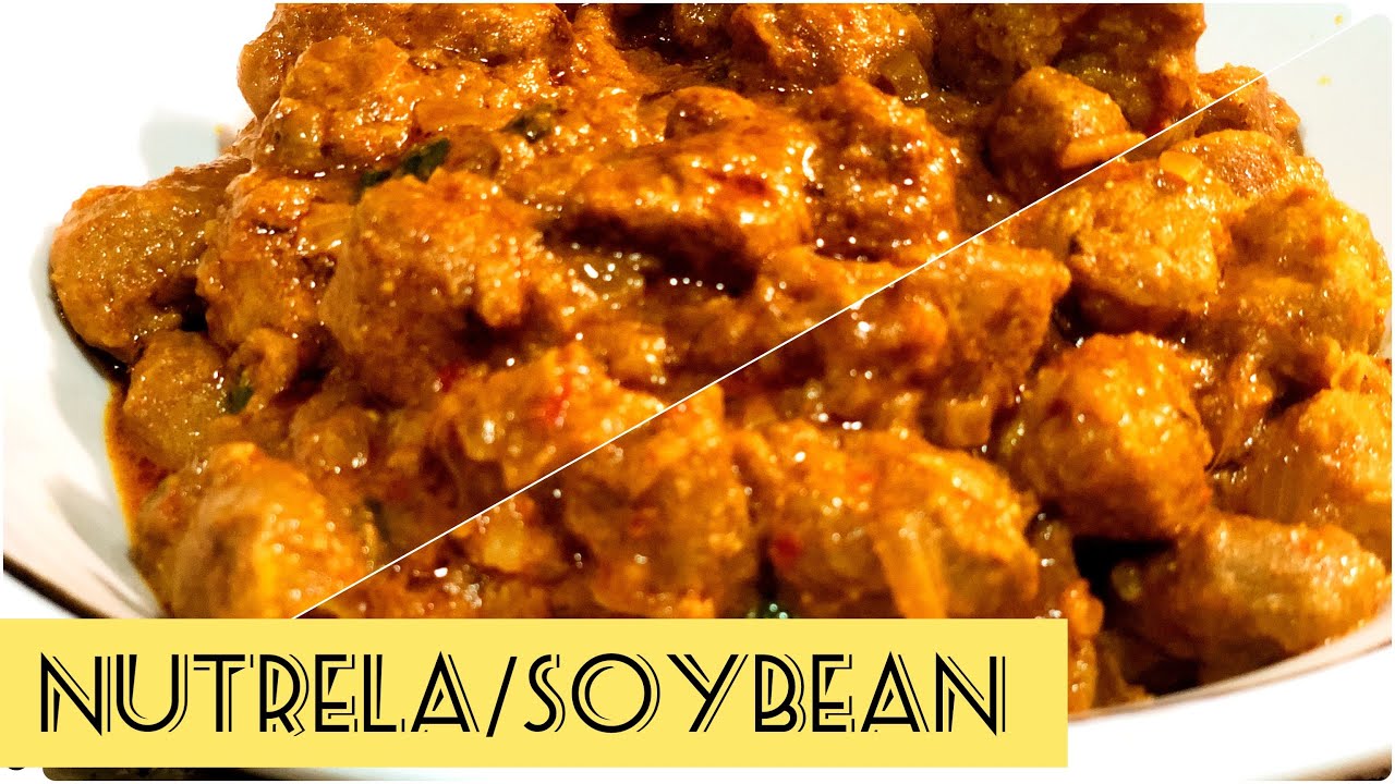 Nutrela /Soyabean / SoyaChunks Nepali Vegetarian Recipe- Bhatmas ko ...
