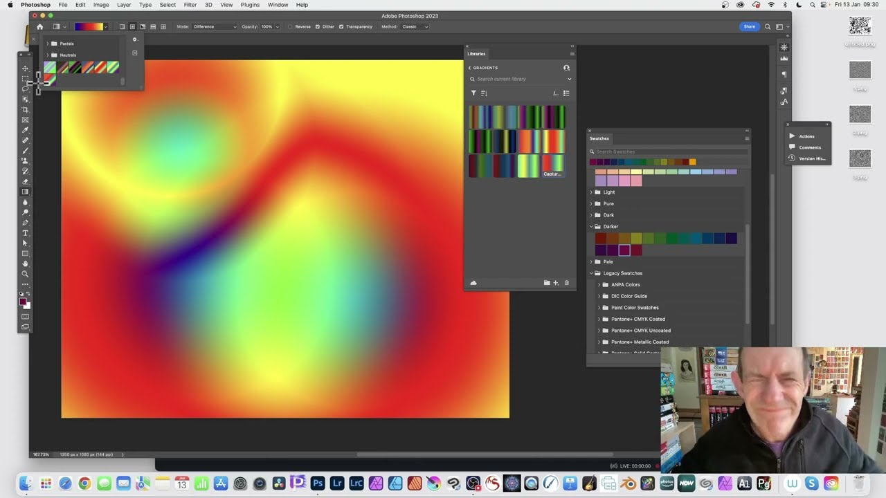 Create Quick Gradient Presets In Adobe Photoshop Tutorial - YouTube