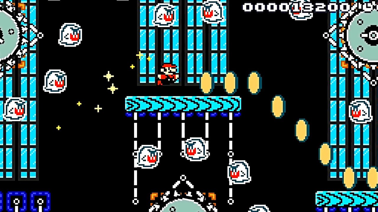 Super Mario Maker 2 🔧 Creepy Boo Speedrun 🔧 STARshyFan - YouTube