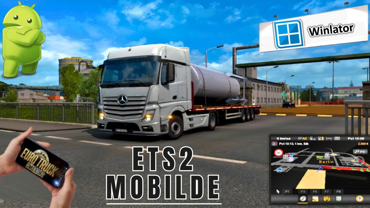 Euro Truck Simulator 2 Mobil'de Nasıl Oynanır ? | Winlator Detaylı Ayar ...