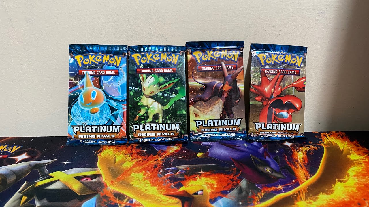 Pokémon Platinum Rising Rivals Art Set Opening - YouTube