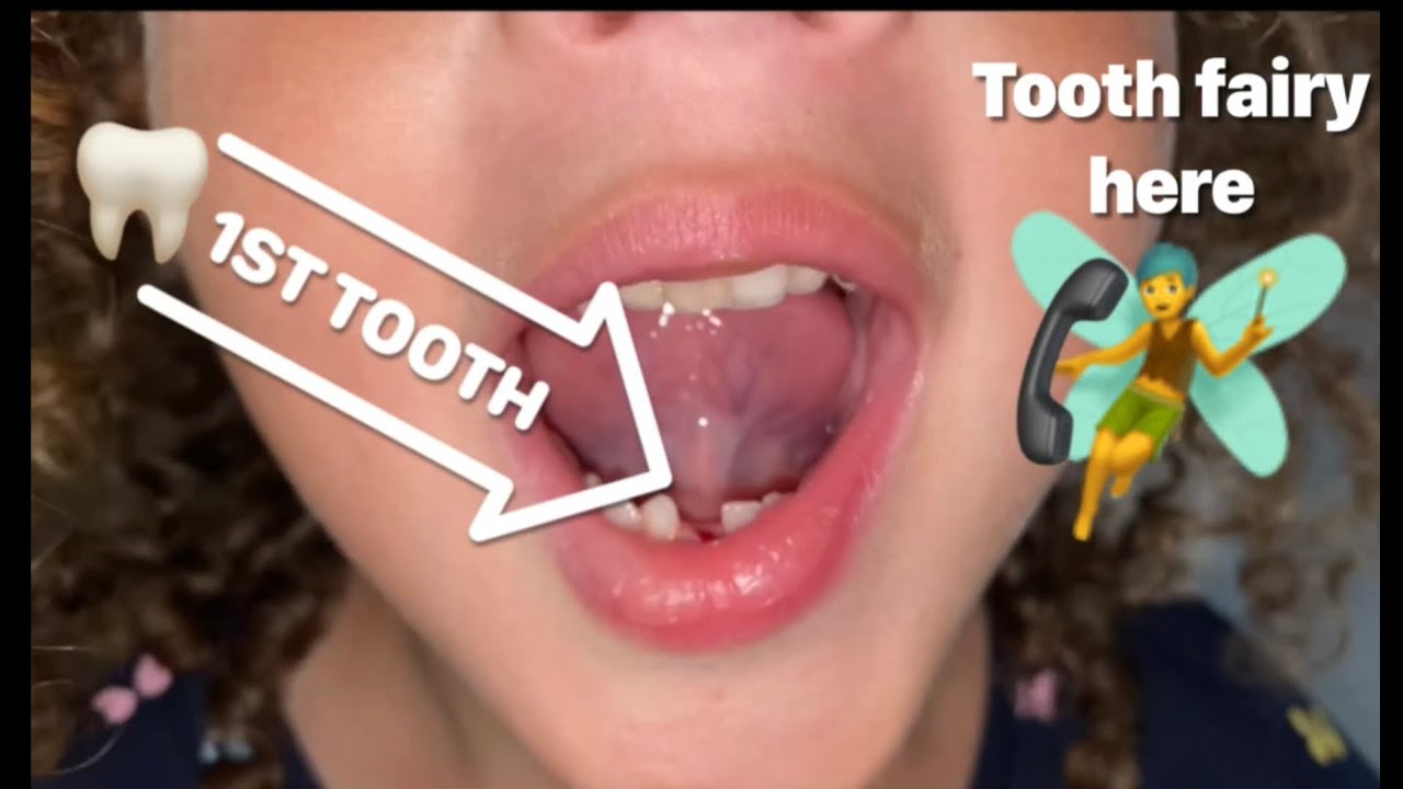 SOMEBODY CALL A TOOTH FAIRY I NOVALIE DROPS HER FIRST TOOTH - YouTube