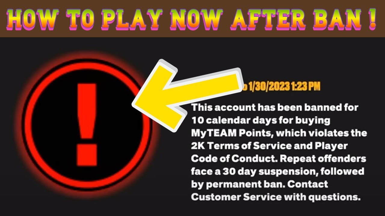 HOW TO PLAY 2K WHILE YOU ARE BAN ! PLAY NOW ! DONT WAIT TEN DAYS ...