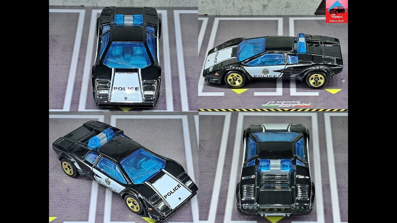 (2019) #142 Lamborghini Countach Police Car - YouTube