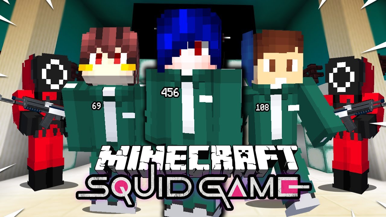 เมื่อ! เราต้องมาเล่น Squid Game ในมายคราฟ! โคตรฮา55 (Minecraft ...