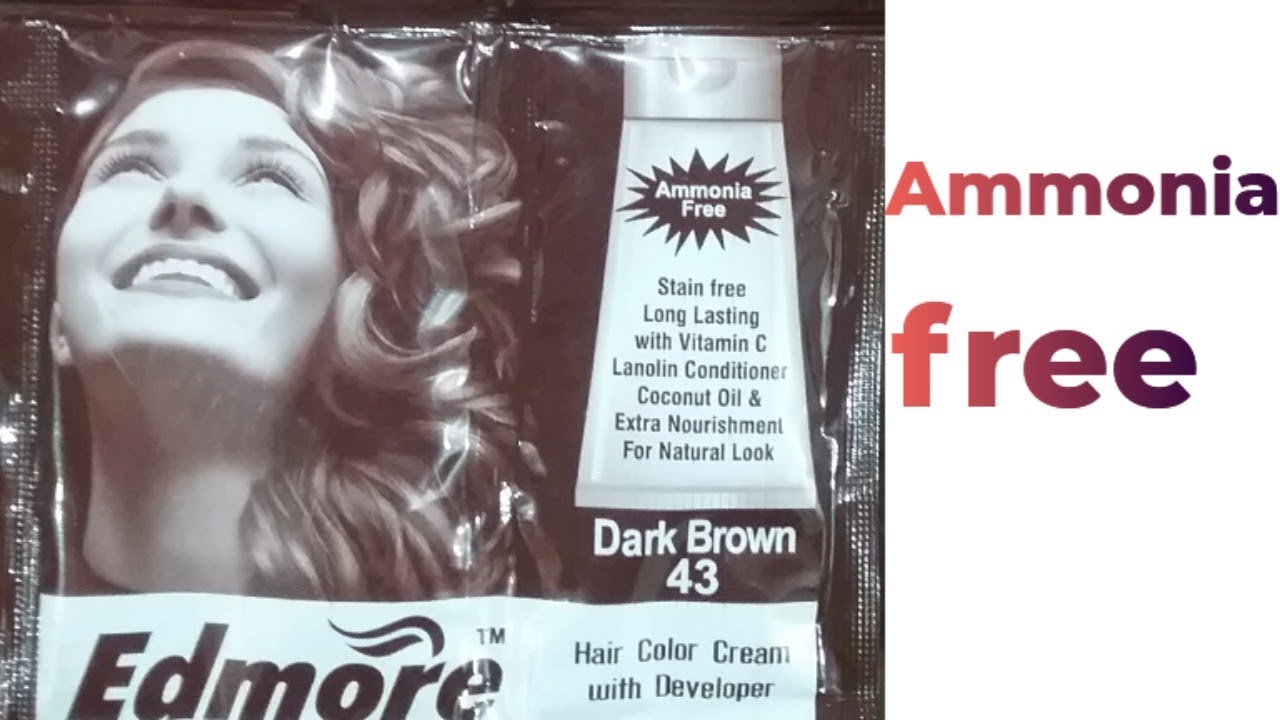 Edmore hair colour review | shade dark brown 43 | in urdu | hindi ...