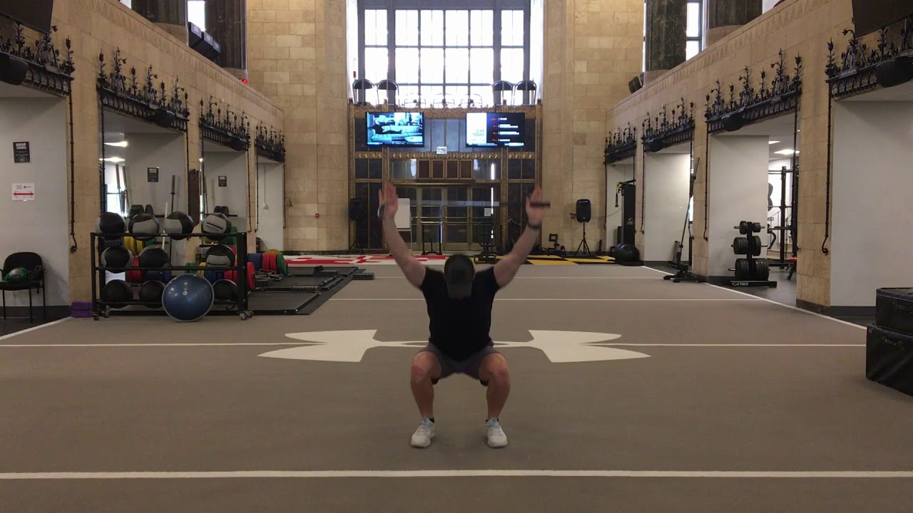 Overhead Squat for Golf - YouTube