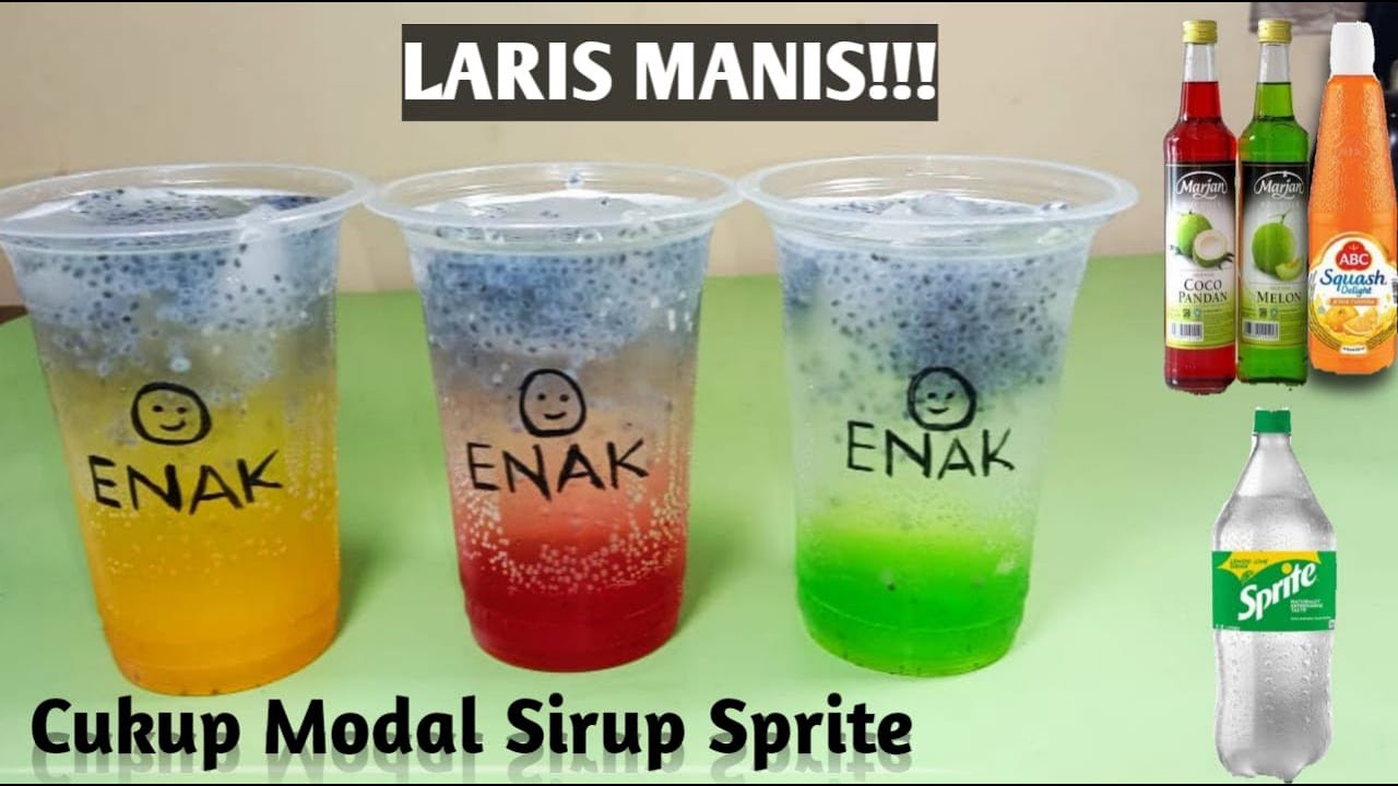 Es Sprite Sirup || Ide Jualan Di Jamin Laris - YouTube