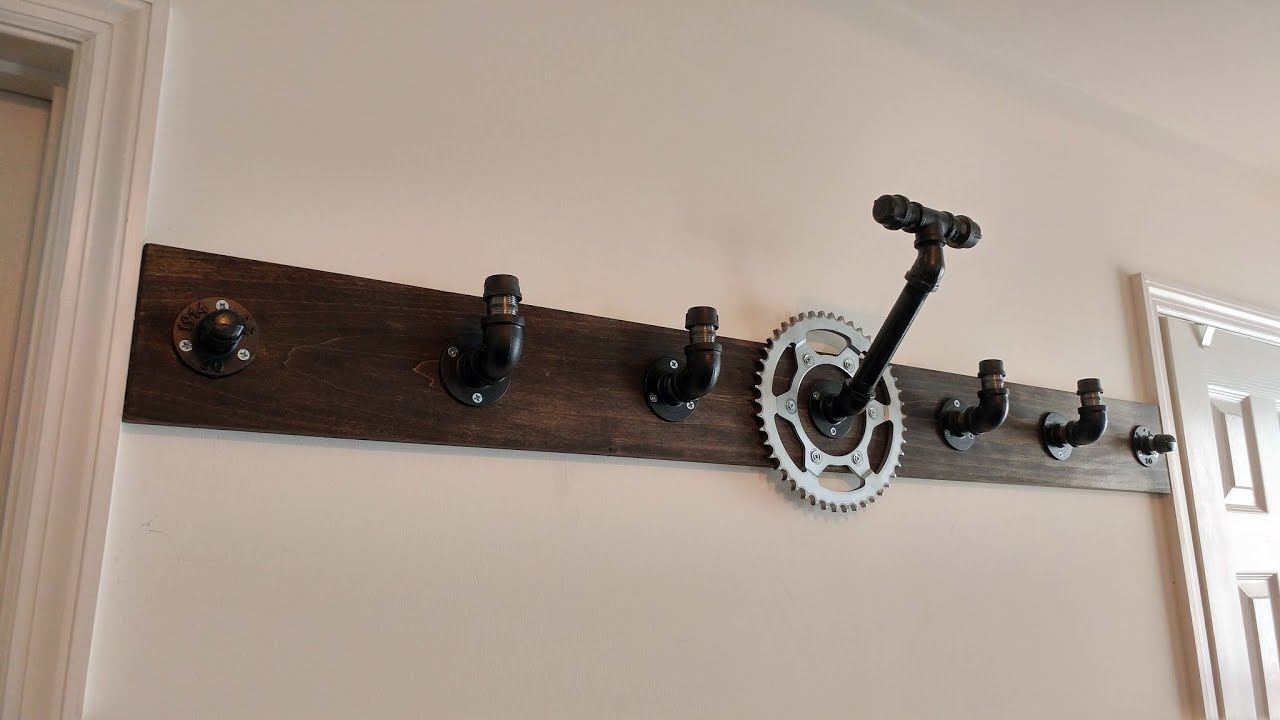 Industrial motorcycle gear rack build video. 💀 - YouTube