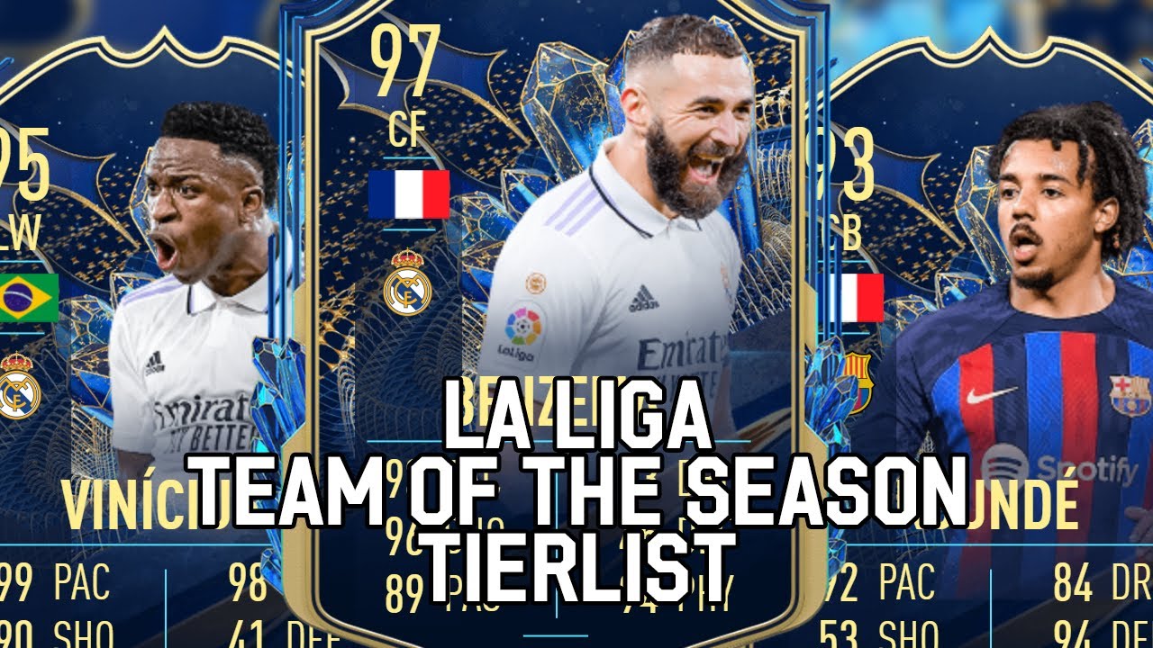 FIFA 23: LA LIGA TEAM OF THE SEASON RANKING | FIFA 23 Tierlist - YouTube