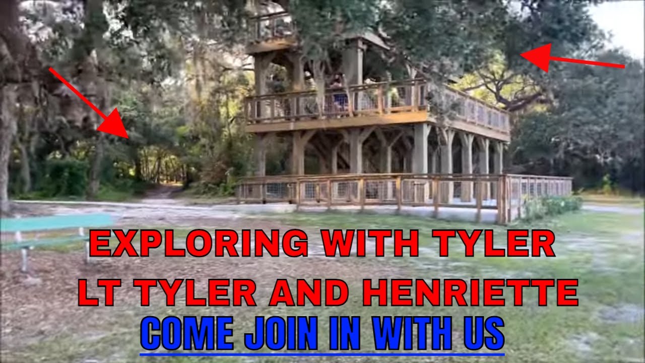 TOP OF THE TOWER AT CREWS LAKE - YouTube