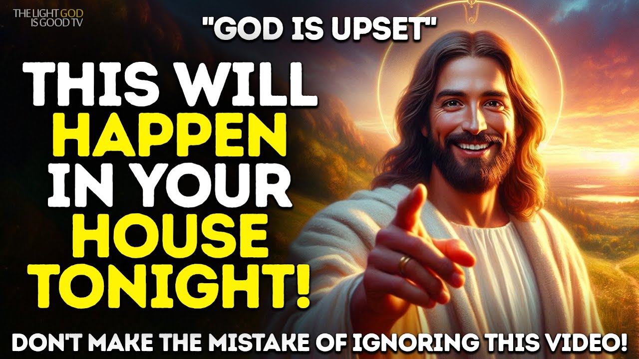GOD IS UPSET, DON’T MAKE THE MISTAKE TO IGNORE THIS!!👆God Message Today ...
