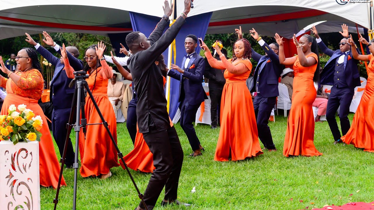 Wedding Kenyan dance - Kisii Wedding, Precious Weds Arnold, Mc king Dto ...