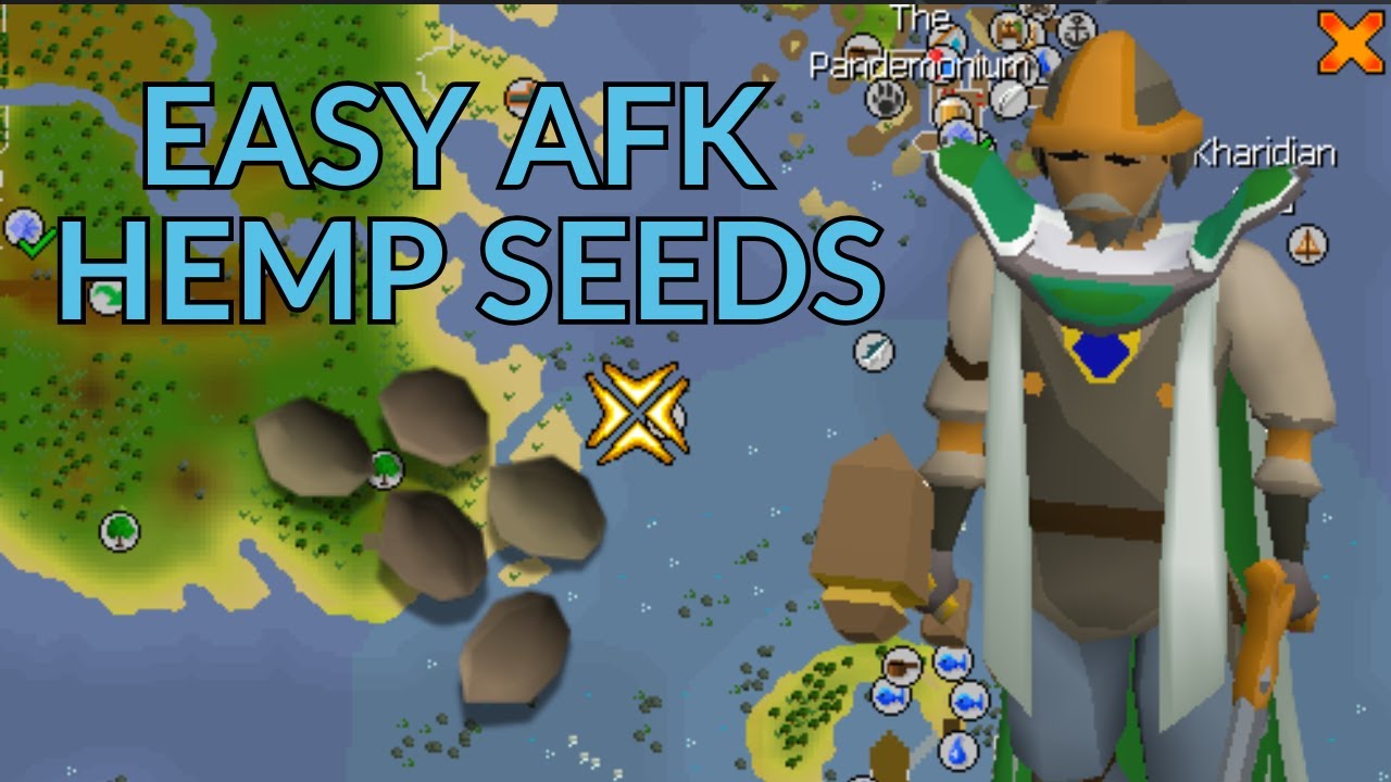 Easy AFK HEMP Seeds from Sailing in OSRS - YouTube