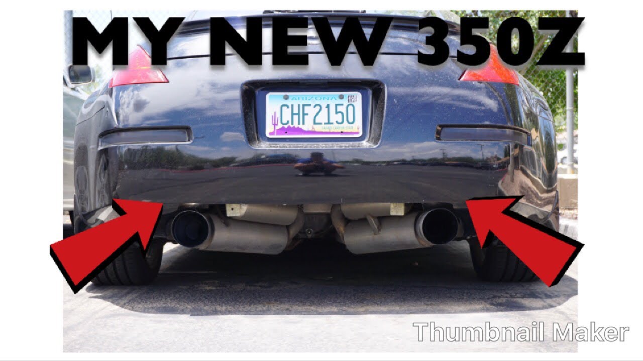 350z build begins HOW TO: NISSAN 350Z Rear bumper CUT/DELETE - YouTube