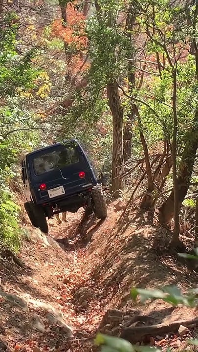 和歌山 V字林道 ja11 ジムニー - YouTube