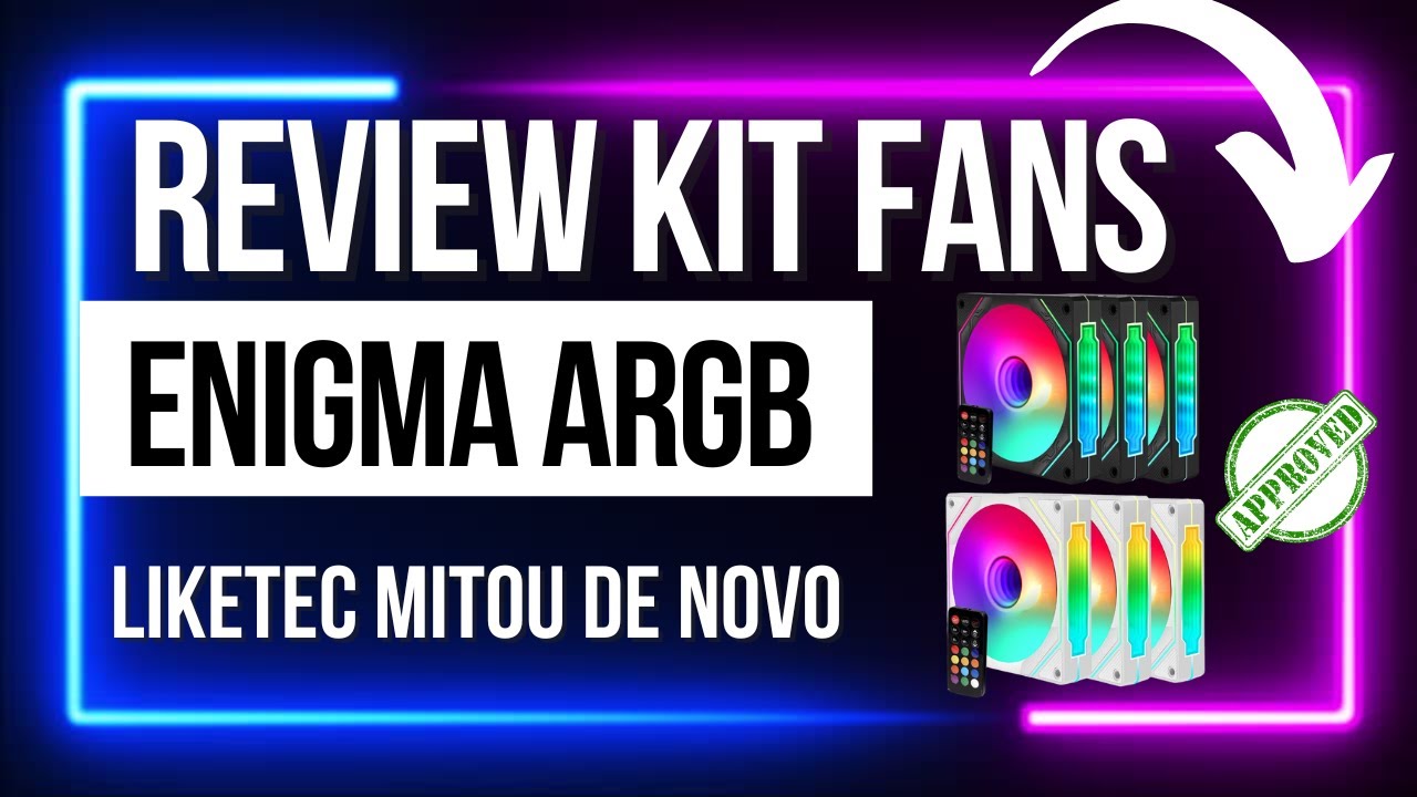 REVIEW KIT FANS ENIGMA ARGB LIKETEC - YouTube