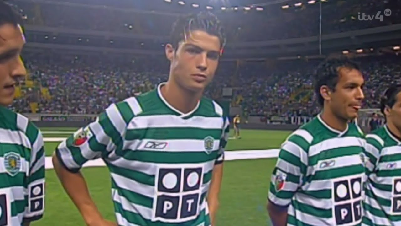 18 Year Old Cristiano Ronaldo vs Manchester United Home (06/08/2003 ...