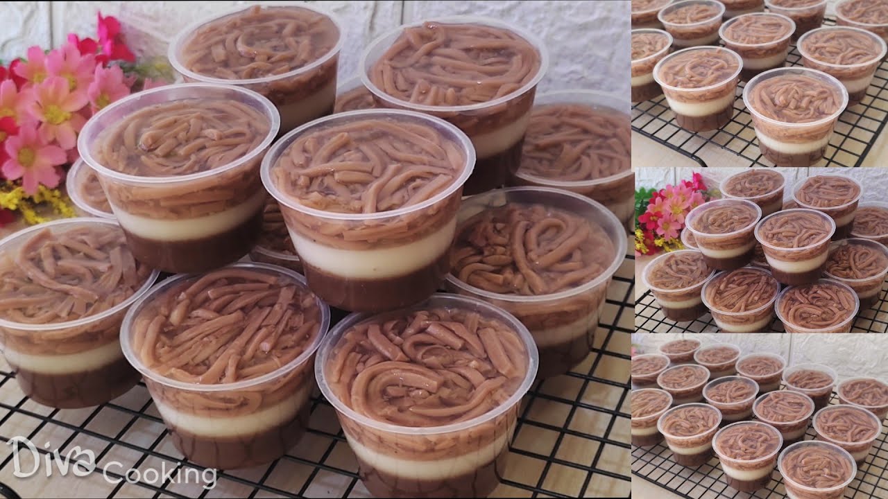 RESEP PUDING COKLAT MILO SUSU SERUT CUP ENAK DAN LEMBUT PANTESAN BANYAK ...