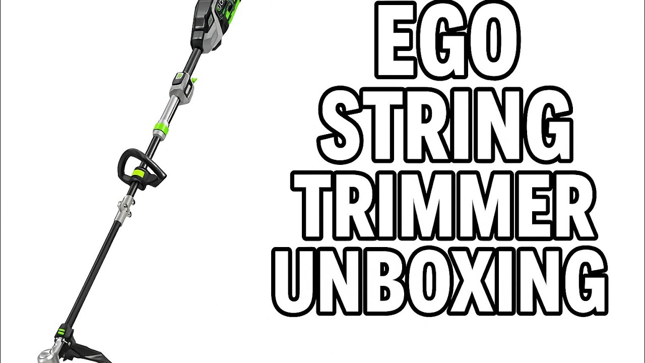 Ego string trimmer unboxing assembly#Ego #trimmer #unboxing - YouTube